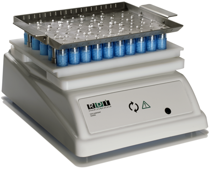 AUTOMATIC HOMEOPATHIC TUBES/DISPENSERS FILLER - RDI - Homéopathie